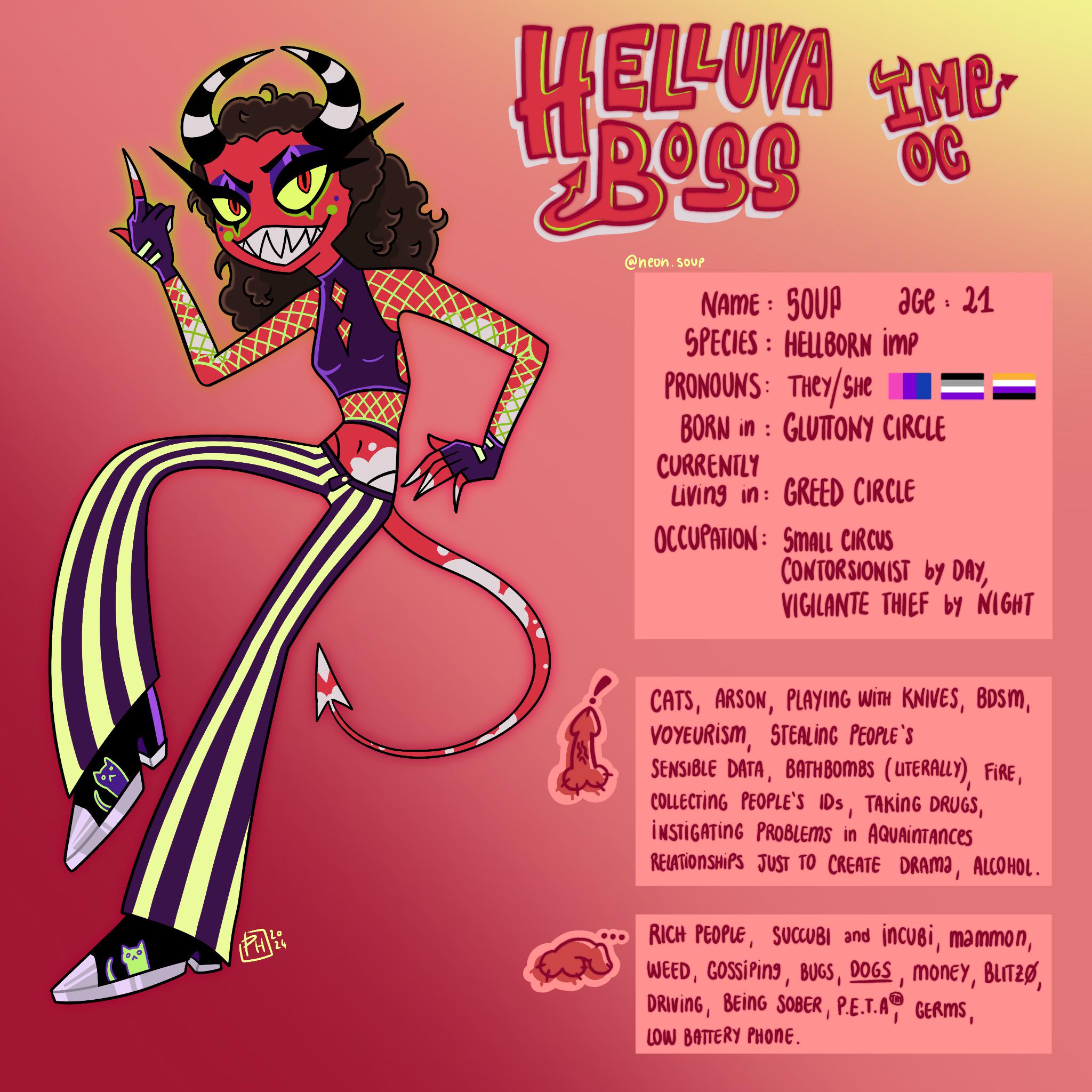 Helluva Boss Imp-self OC | Scrolller