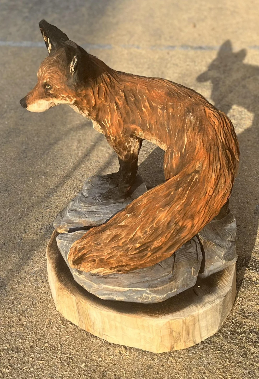 Fox Carving From My Last Competition | Scrolller