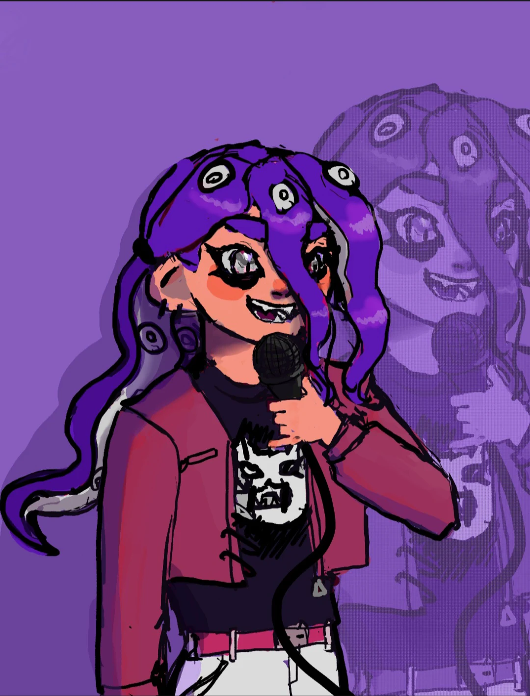 Here is my splatoon oc. :3 | Scrolller