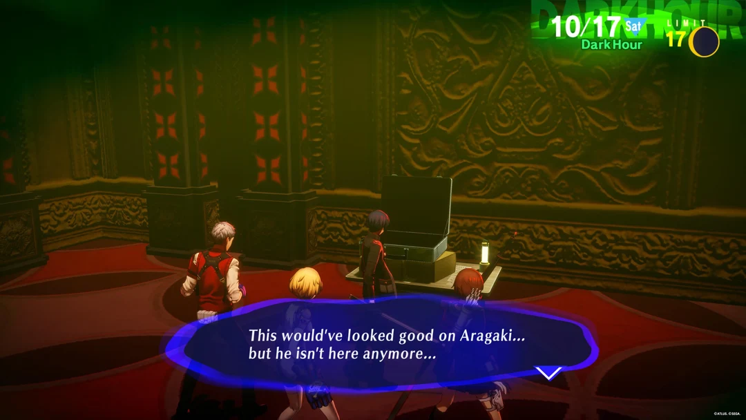 What if you wanted to open a chest in Tartarus but Atlus said | Scrolller