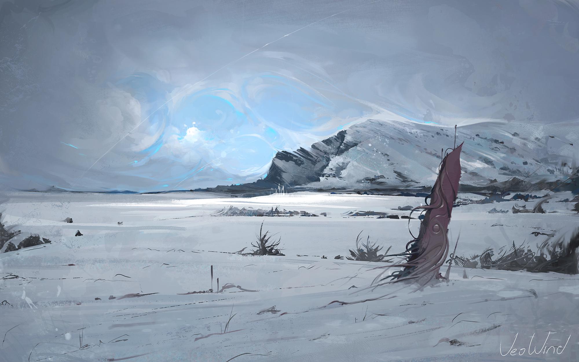 Landscape sketch by me | Scrolller