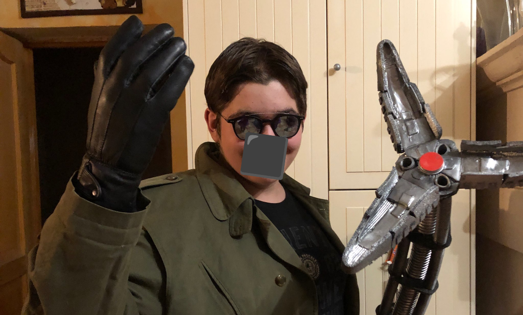 "You have a train to catch !" my doc ock cosplay is coming together ! | Scrolller