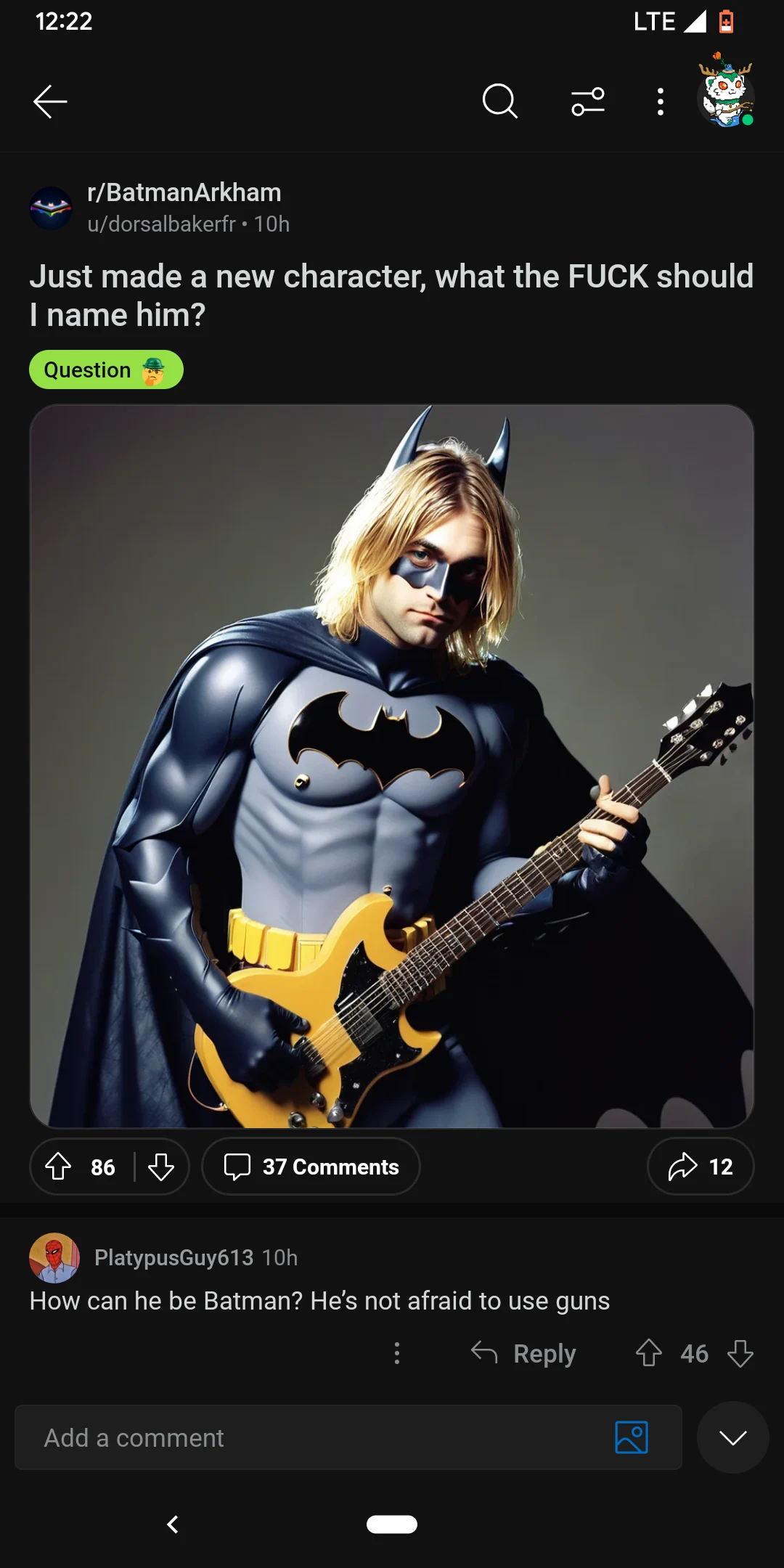 Cursed_batman | Scrolller