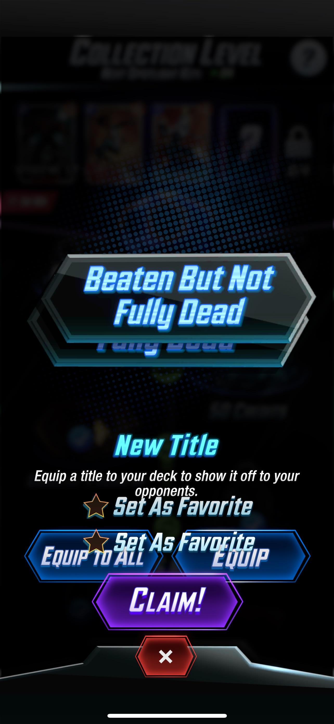 Weird double up glitch. Got this when opening up a Collector’s Reserve. Not game breaking, but ...