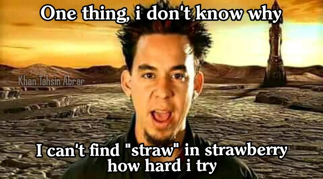 Where is the straw? | Scrolller