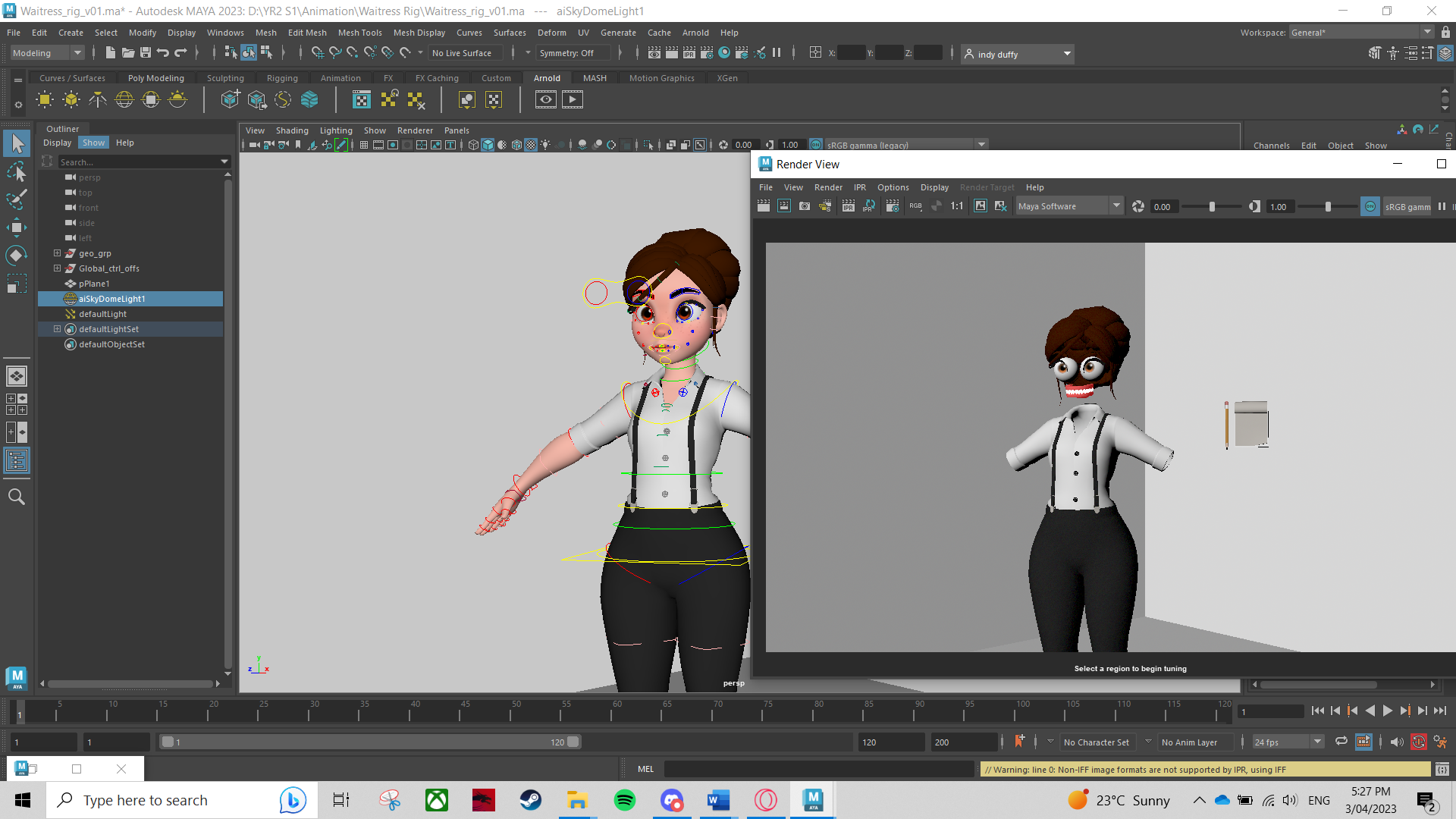 Skin texture is not rendering. hi I cant seem to figure out how to get the skin texture to ...