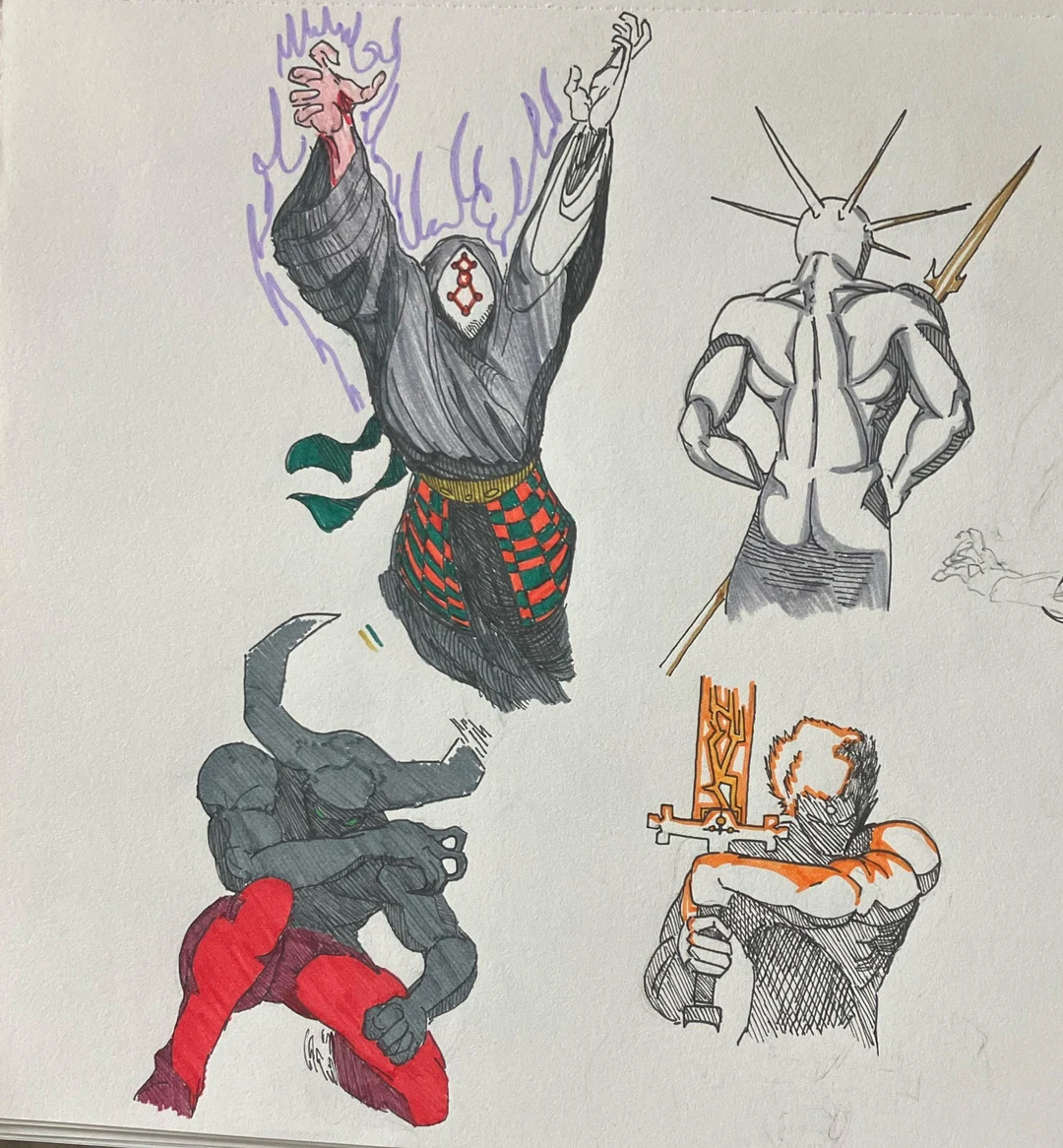 Some little oc drawings I did | Scrolller