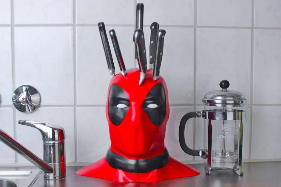 Deadpool Knife Caddy... | Scrolller