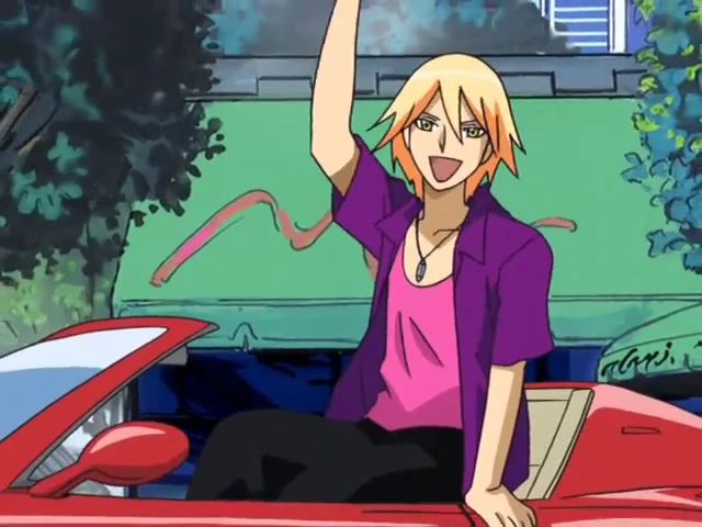 Does Neon Hanamura from Digimon look a lot like Yosuke or am I just going crazy because they ...