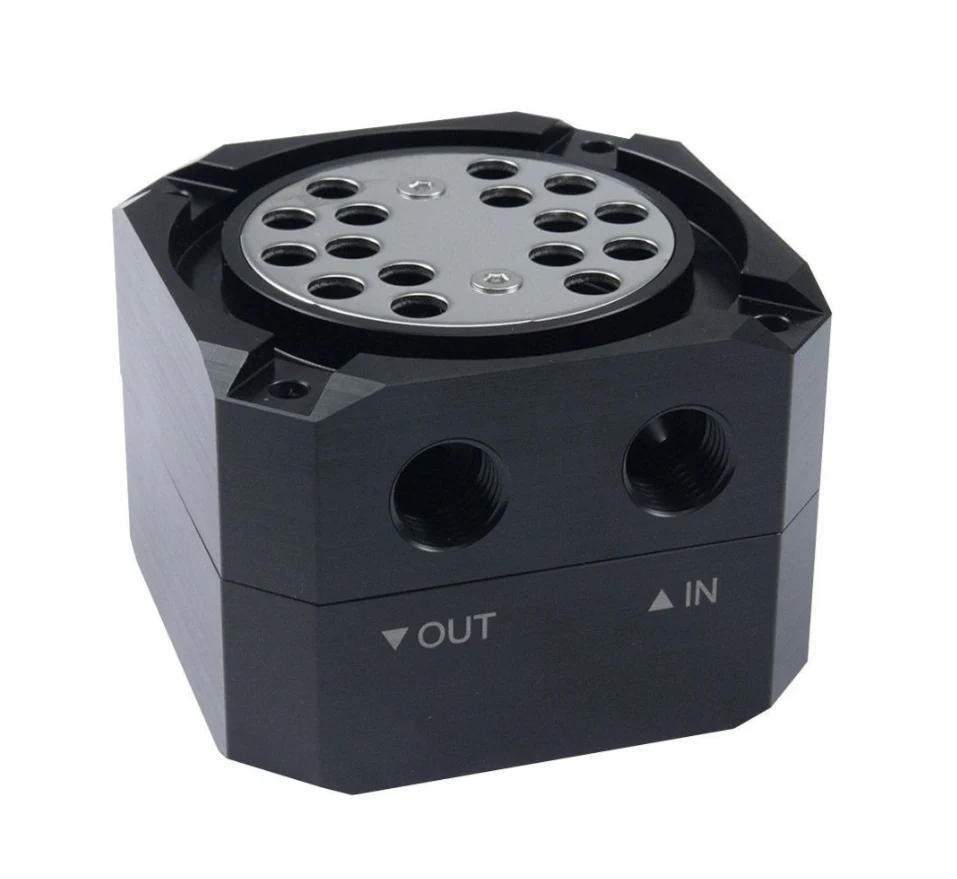 What are the screws and bottom baffle plate made from? - Heatkiller Tube Reservoir | Scrolller