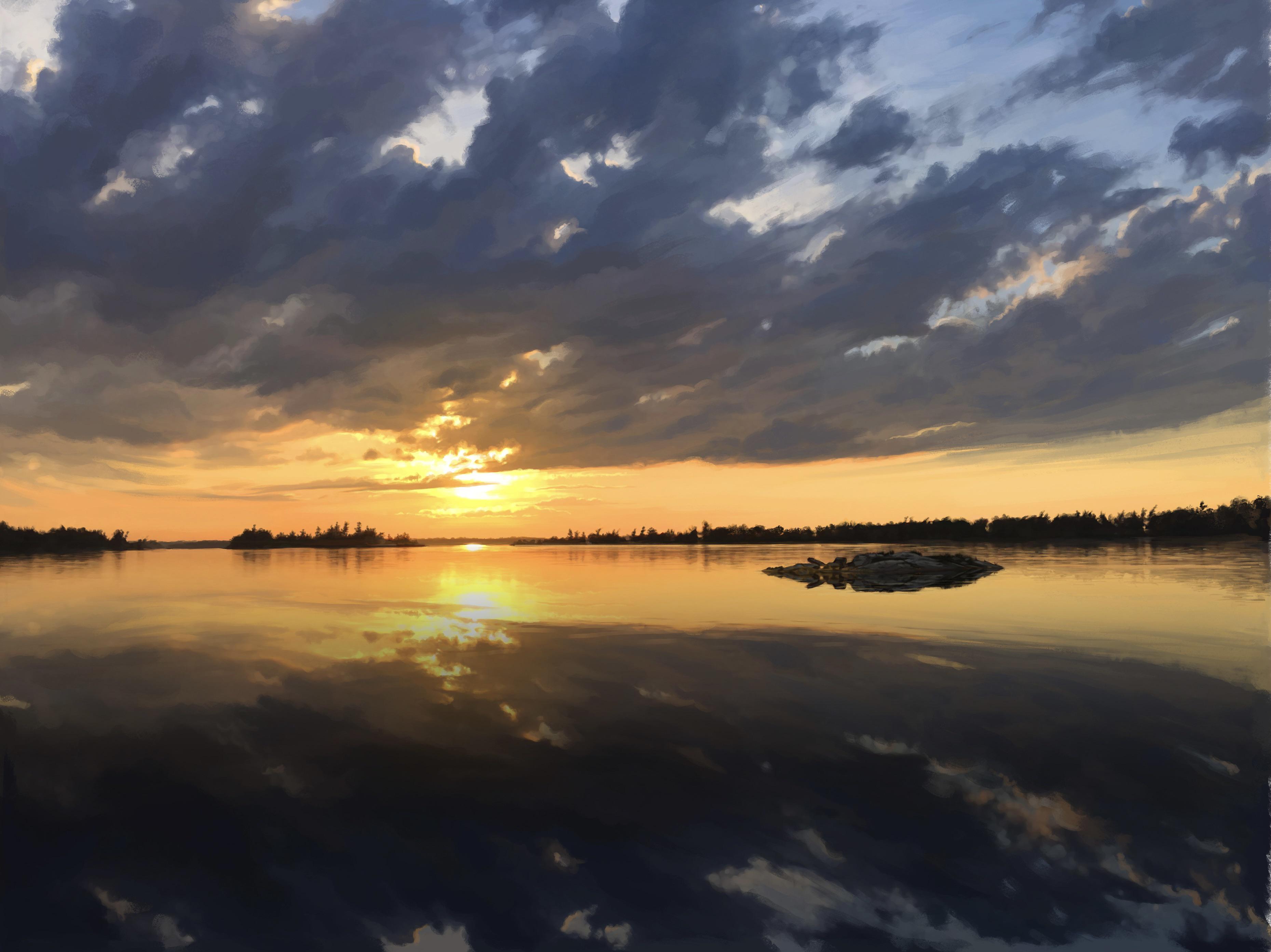 “Sister Sunset” by Mike Phillips | Scrolller