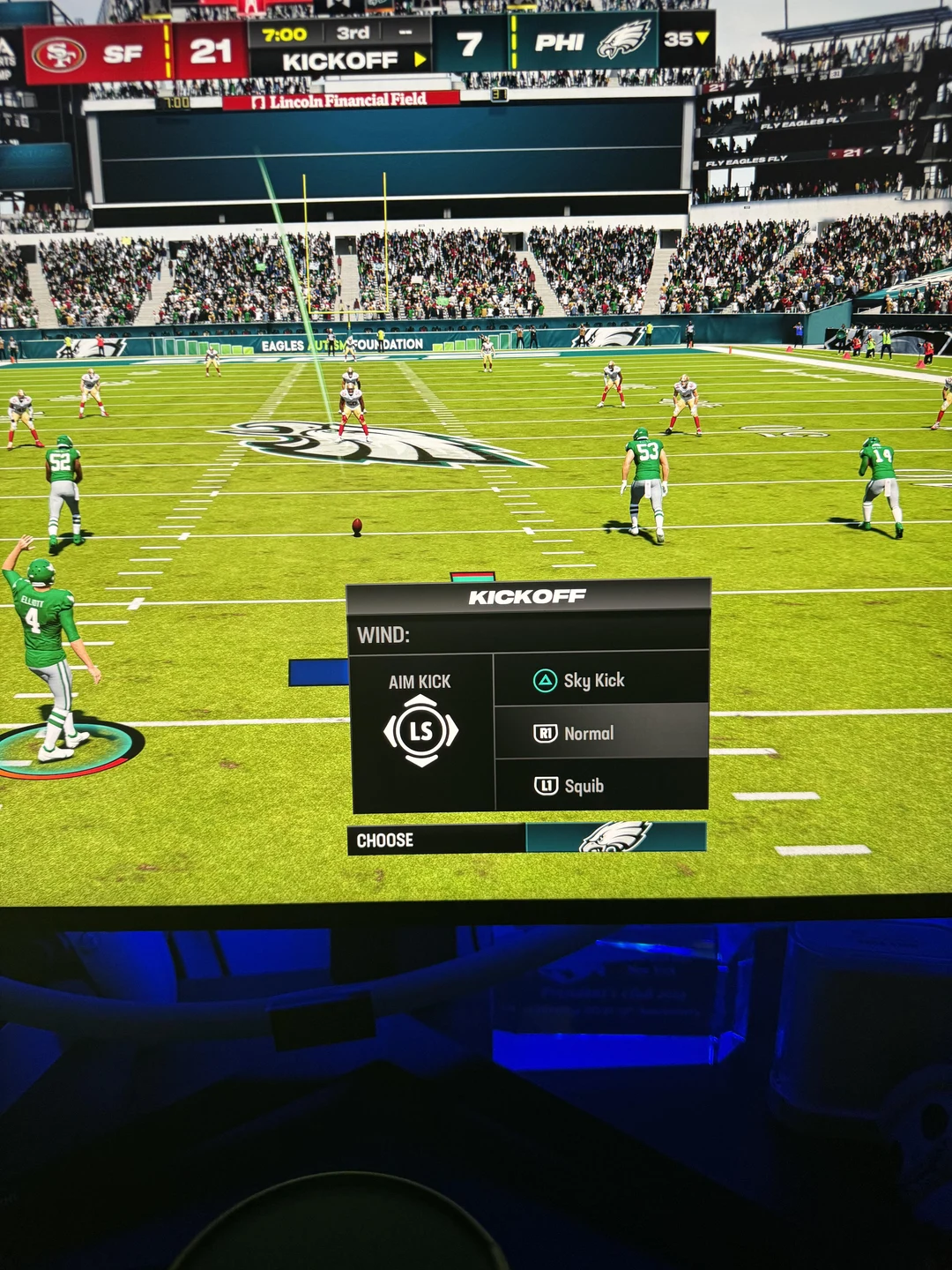 GREAT kickoff display! Thanks, Madden. | Scrolller