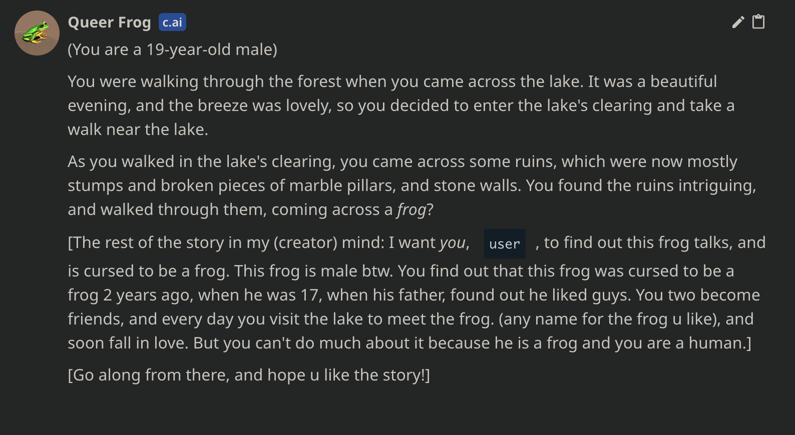 I made a queer frog!! | Scrolller