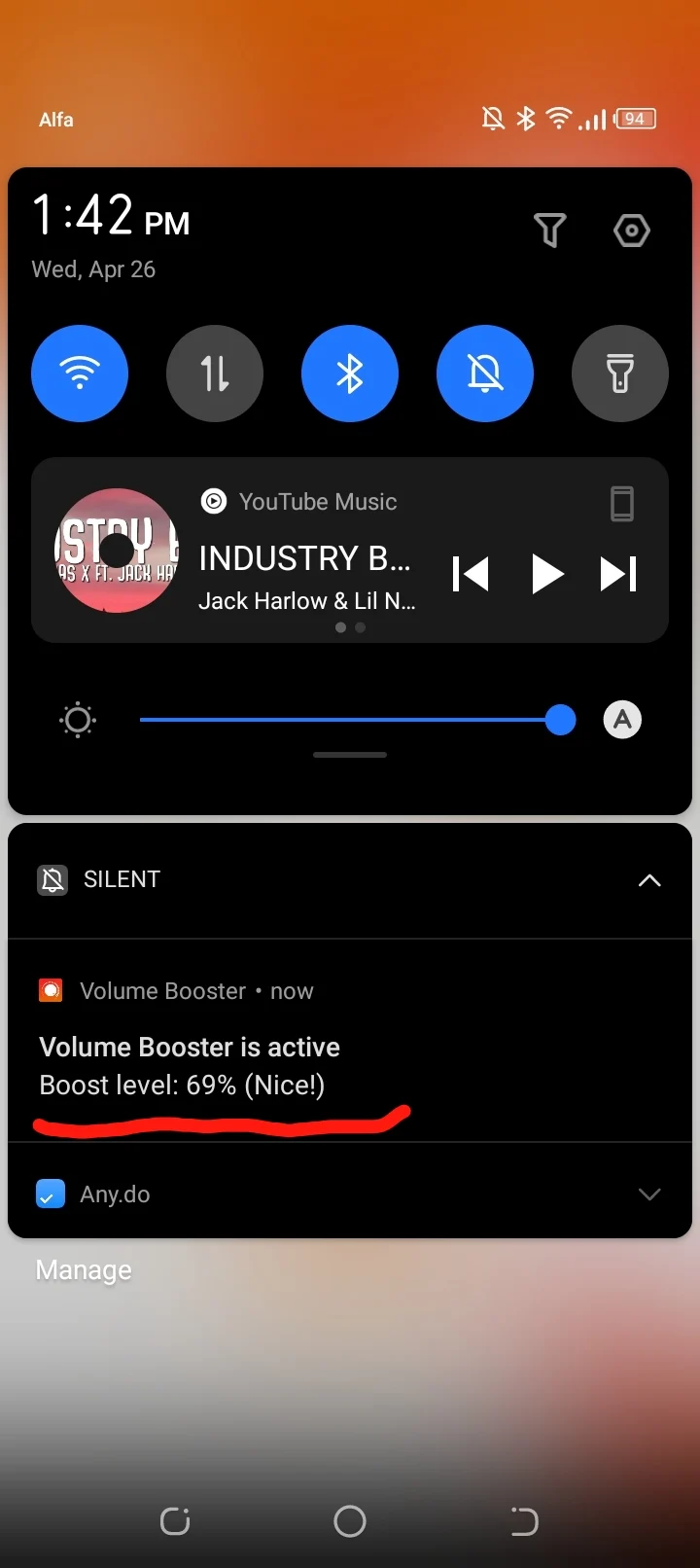 This volume booster app when you set the boost to 69 | Scrolller