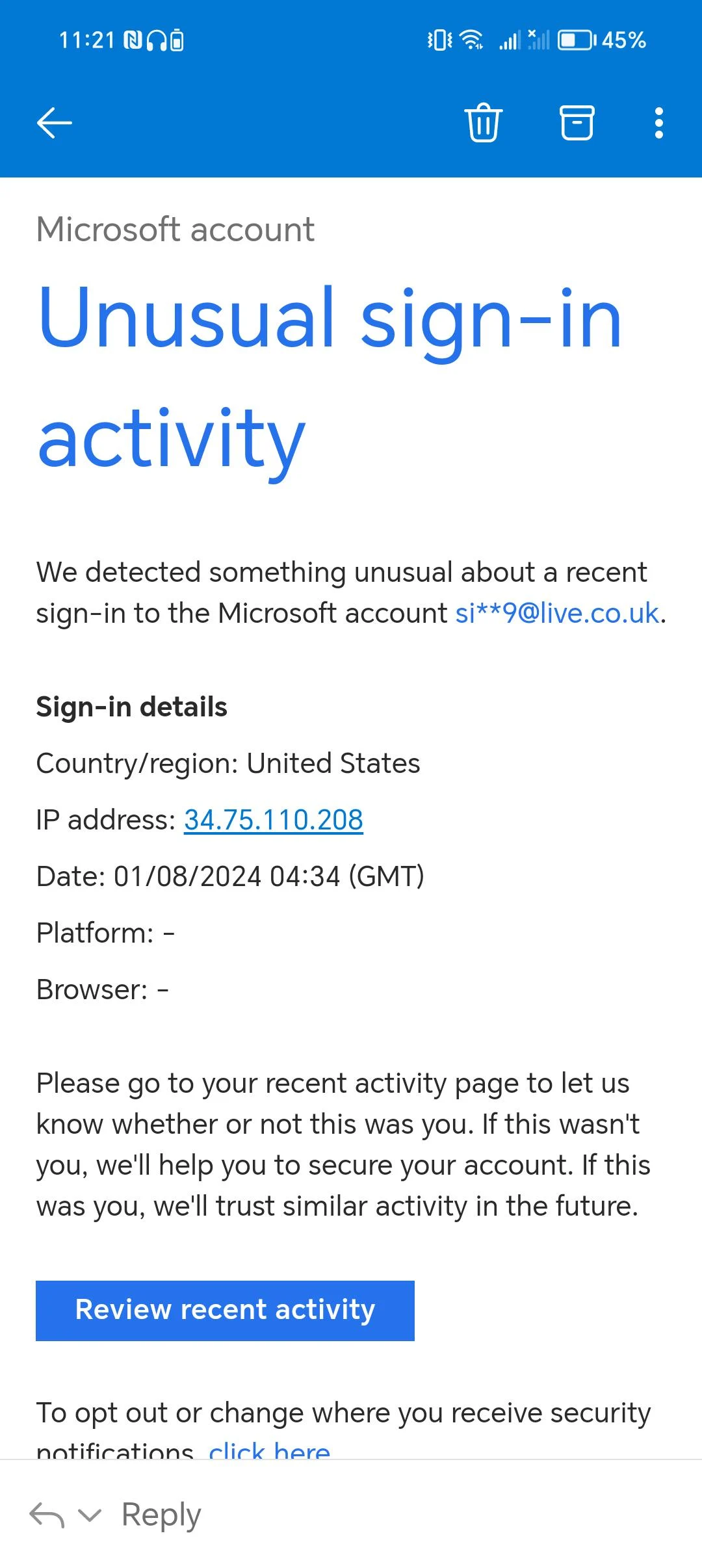 Microsoft usual activity is this legit?? | Scrolller