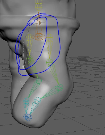 When moving a joint in rig, model stretches/makes weird marks. Does anyone know how to fix this ...