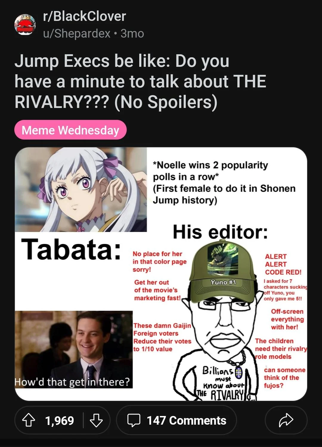 This meme is terrible and cridge | Scrolller