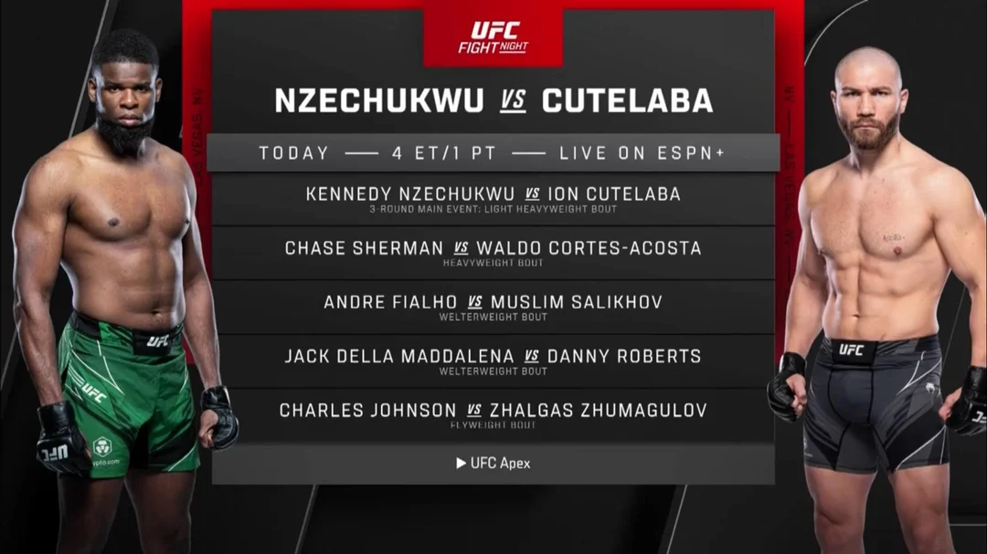 New fight night main card | Scrolller