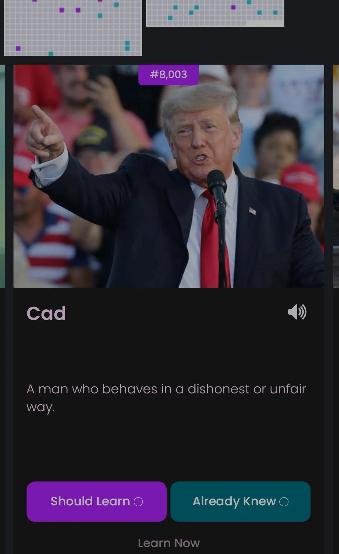 I was learning new words on WordUp when suddenly... | Scrolller