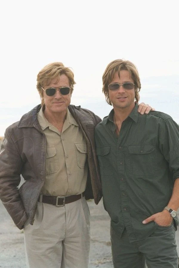 Robert Redford and Brad Pitt 1990s | Scrolller