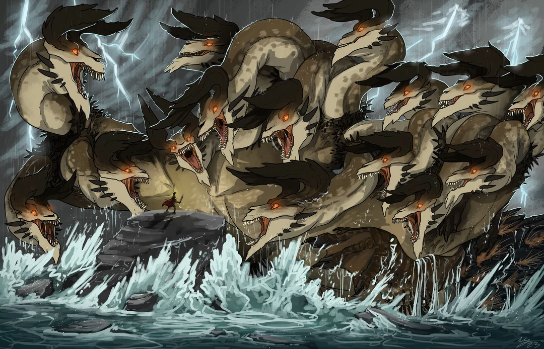 Hydra - Creature Design by Sarah Lambert | Scrolller