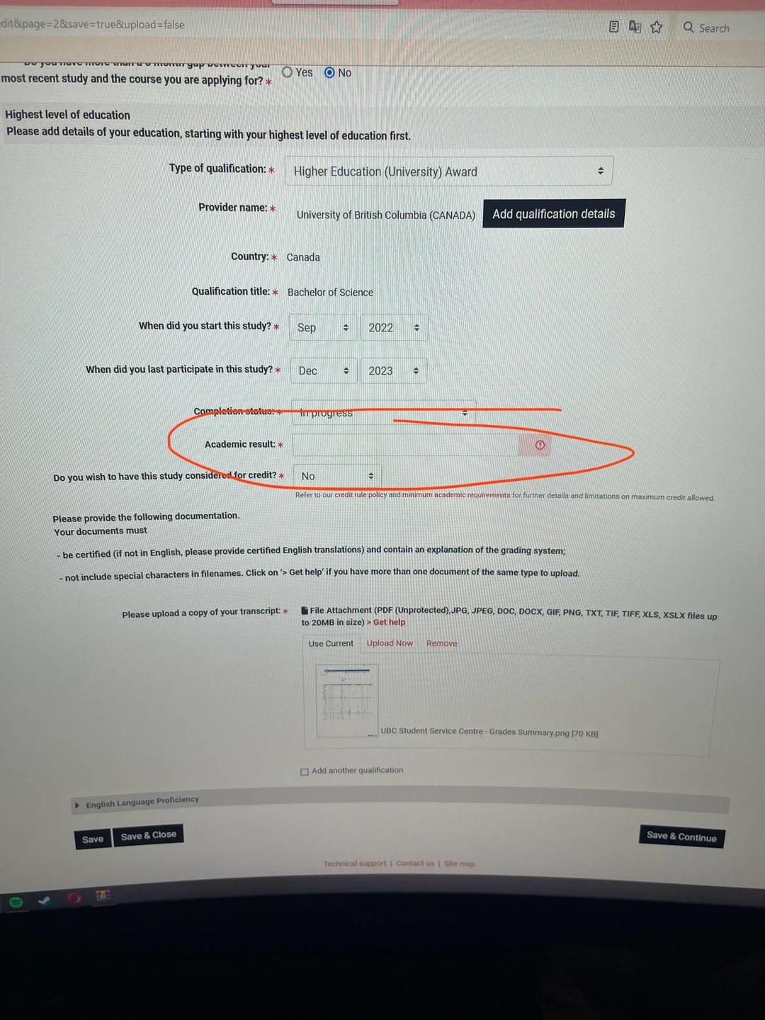 CSU “Academic result” meaning | Scrolller