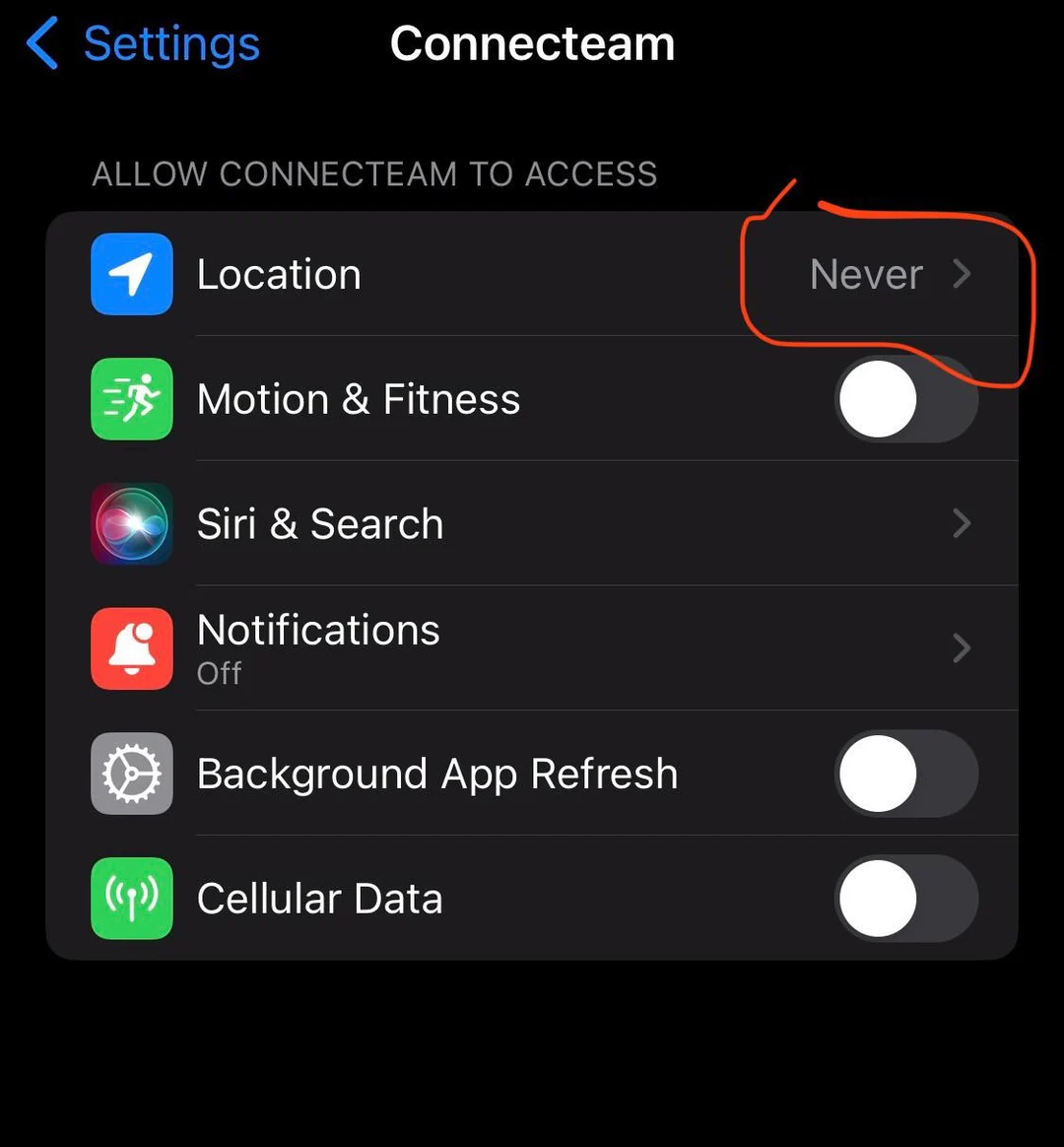 Is there a way to make a shortcut to toggle location services for an app from the home screen ...