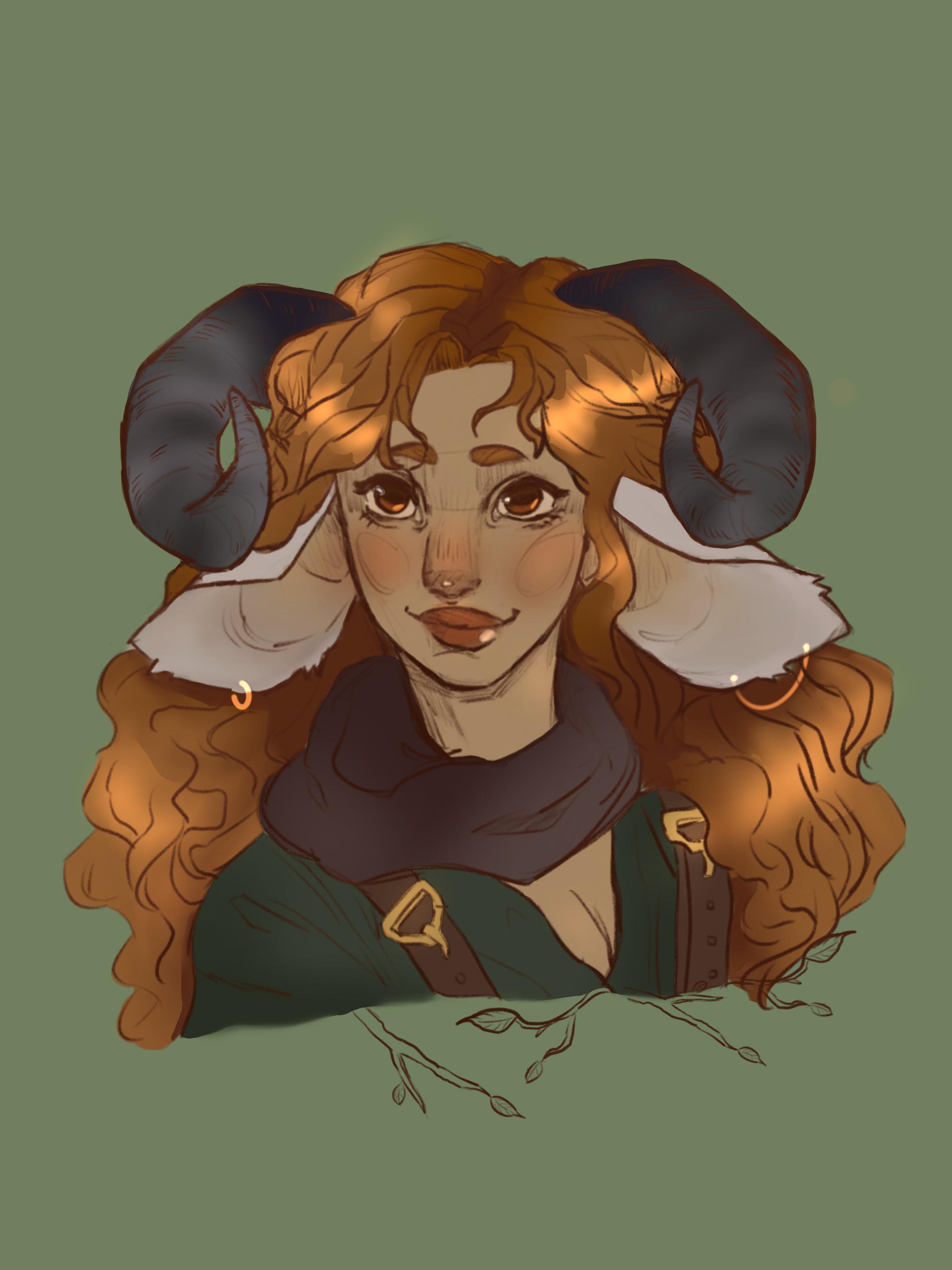 [OC] my satyr Alchemist (artificer) Zazu! | Scrolller