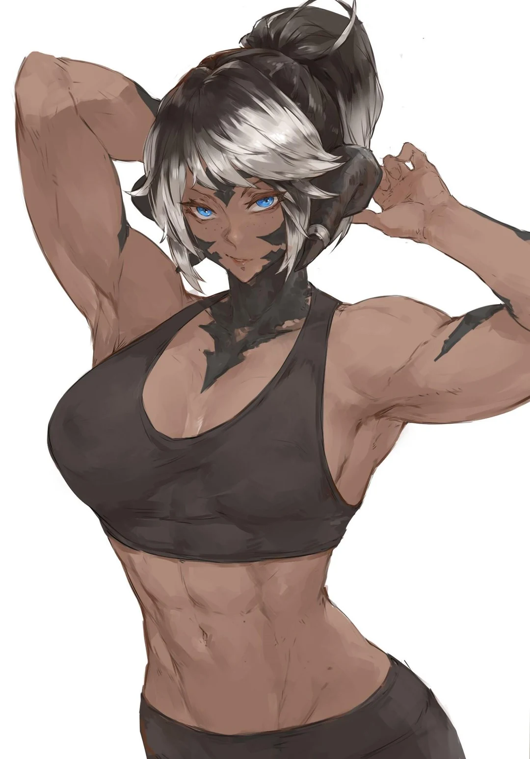 A buff Au Ra by me | Scrolller