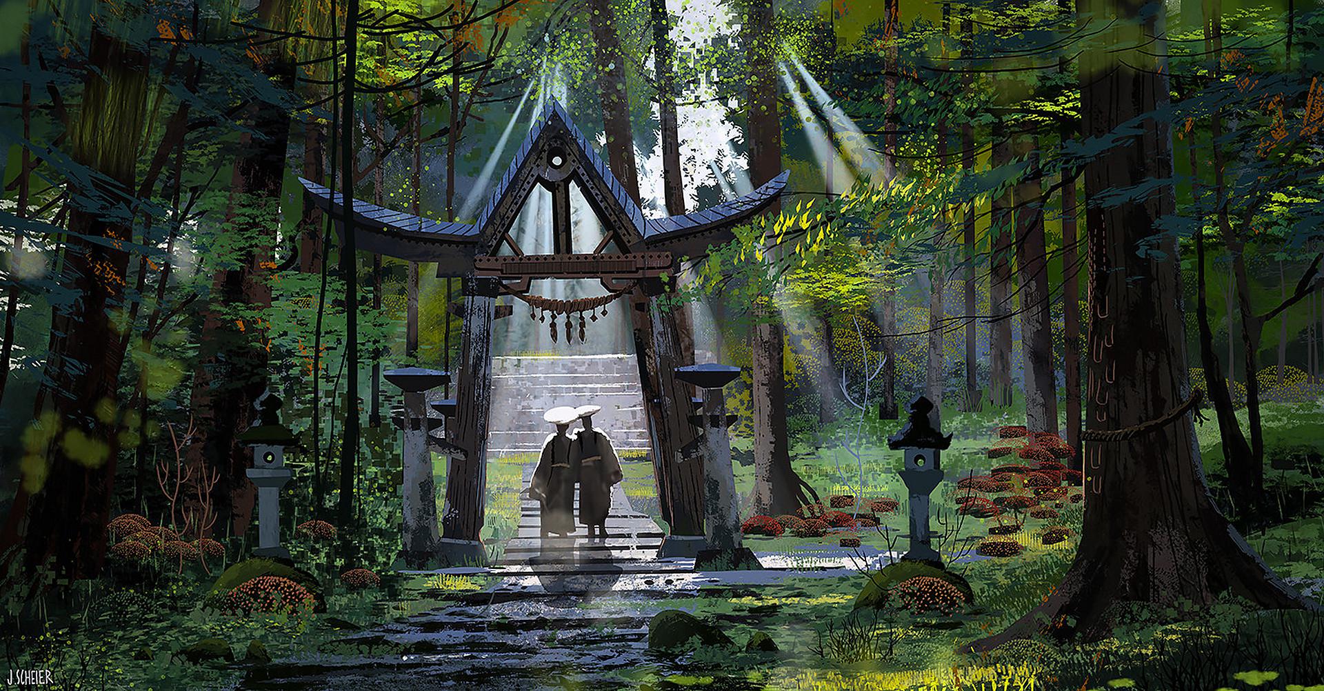 the forest gate by artist jason scheier | Scrolller