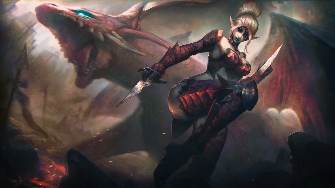 "Draconic Dark Elf", me, digital, 2022 | Scrolller