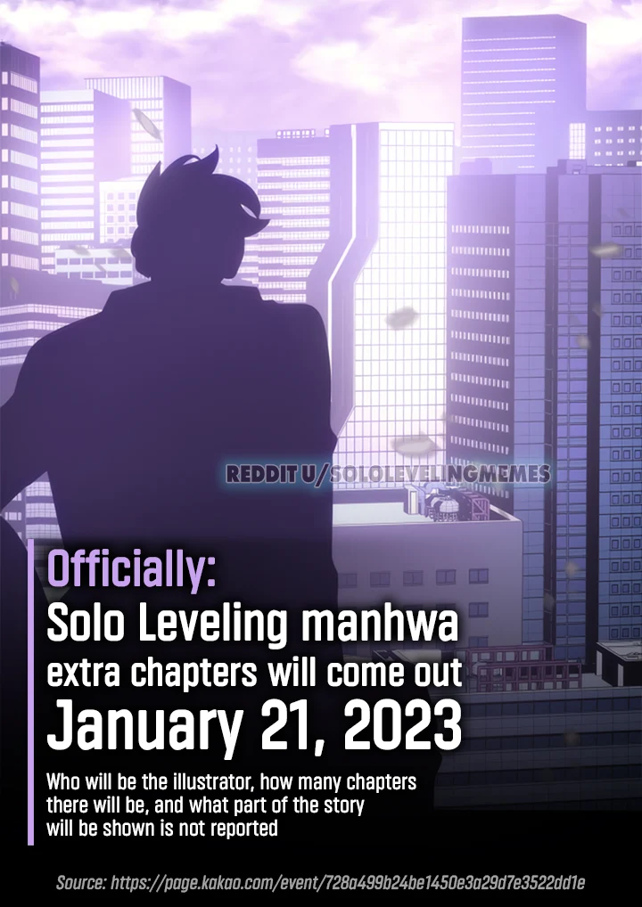 Solo Leveling extra chapters confirmed! | Scrolller