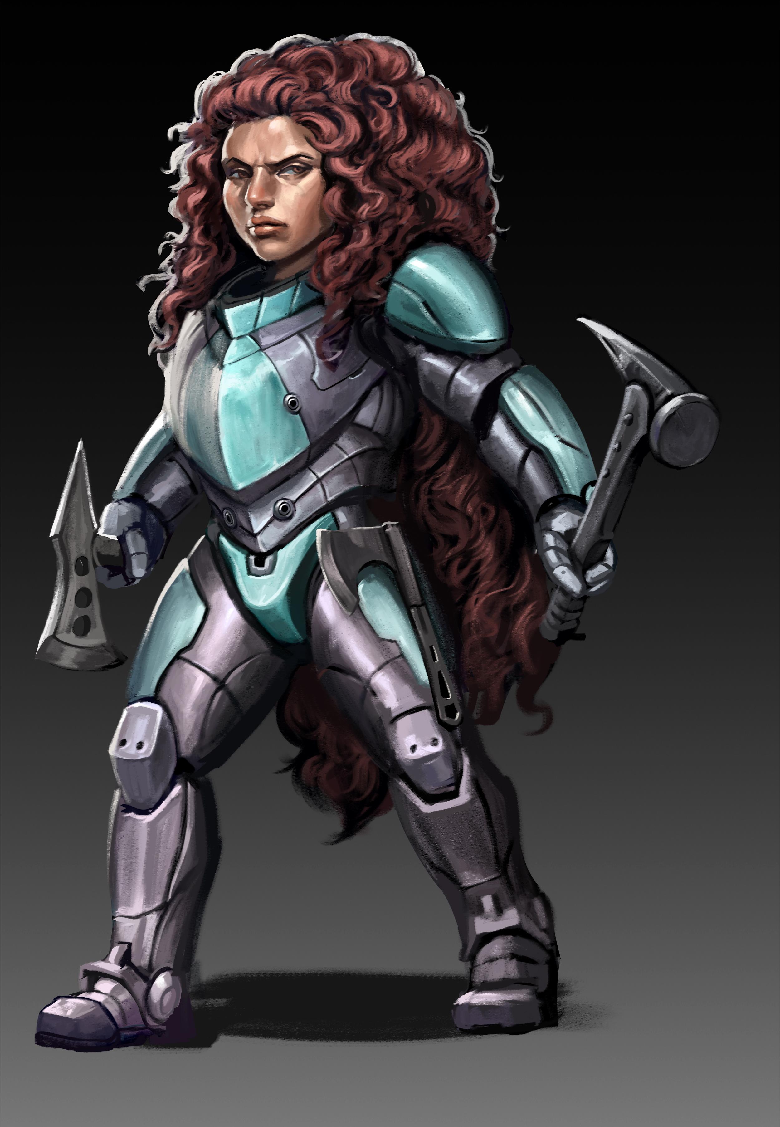 Discover more like ImaginaryArmor: Dwarven Bodyguard for Vault RPG by @OlieArtist and Related ...