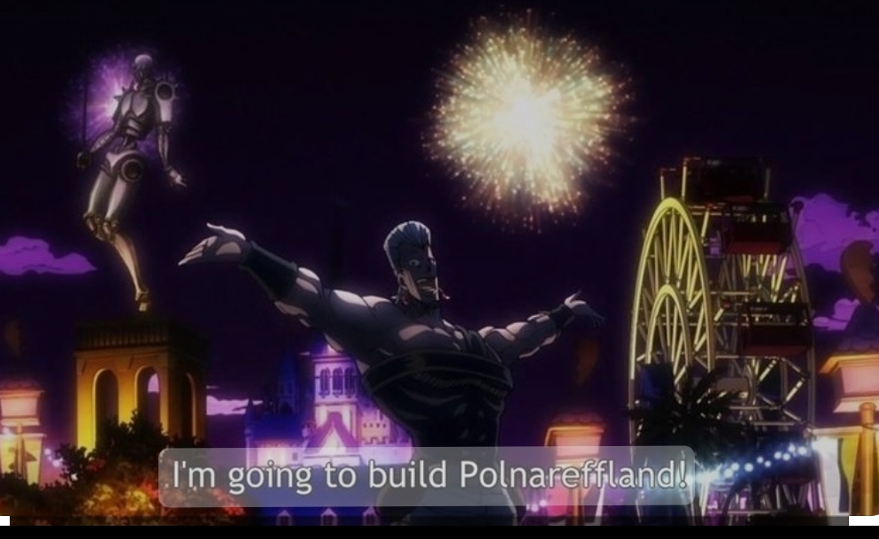How would part 5 change if polnareff had actually built polnareffland? | Scrolller