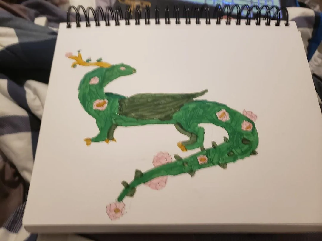 Here"s a little plant-inspired dragon | Scrolller