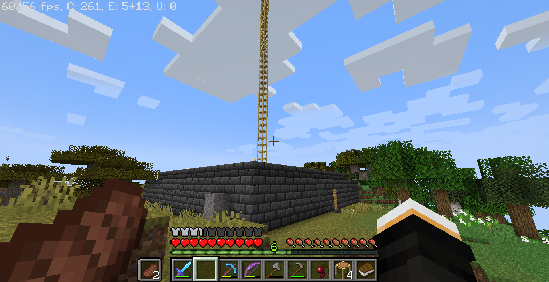 Is there a reason why my mob farm won't work while implanted into the ground like this? | Scrolller