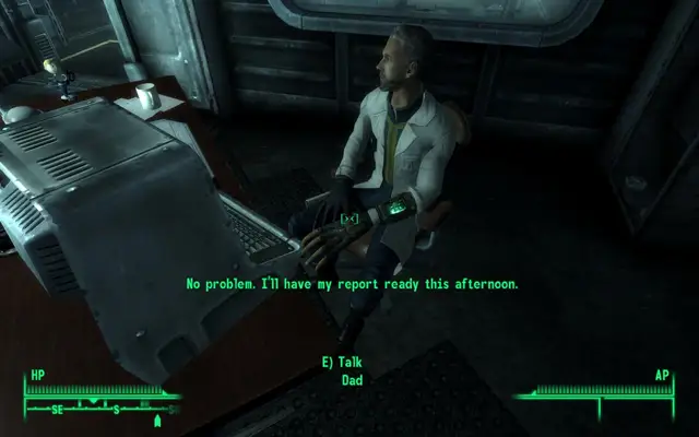 I've started playing Fallout 3 for the first time in years, and I've only just learned that Dad ...