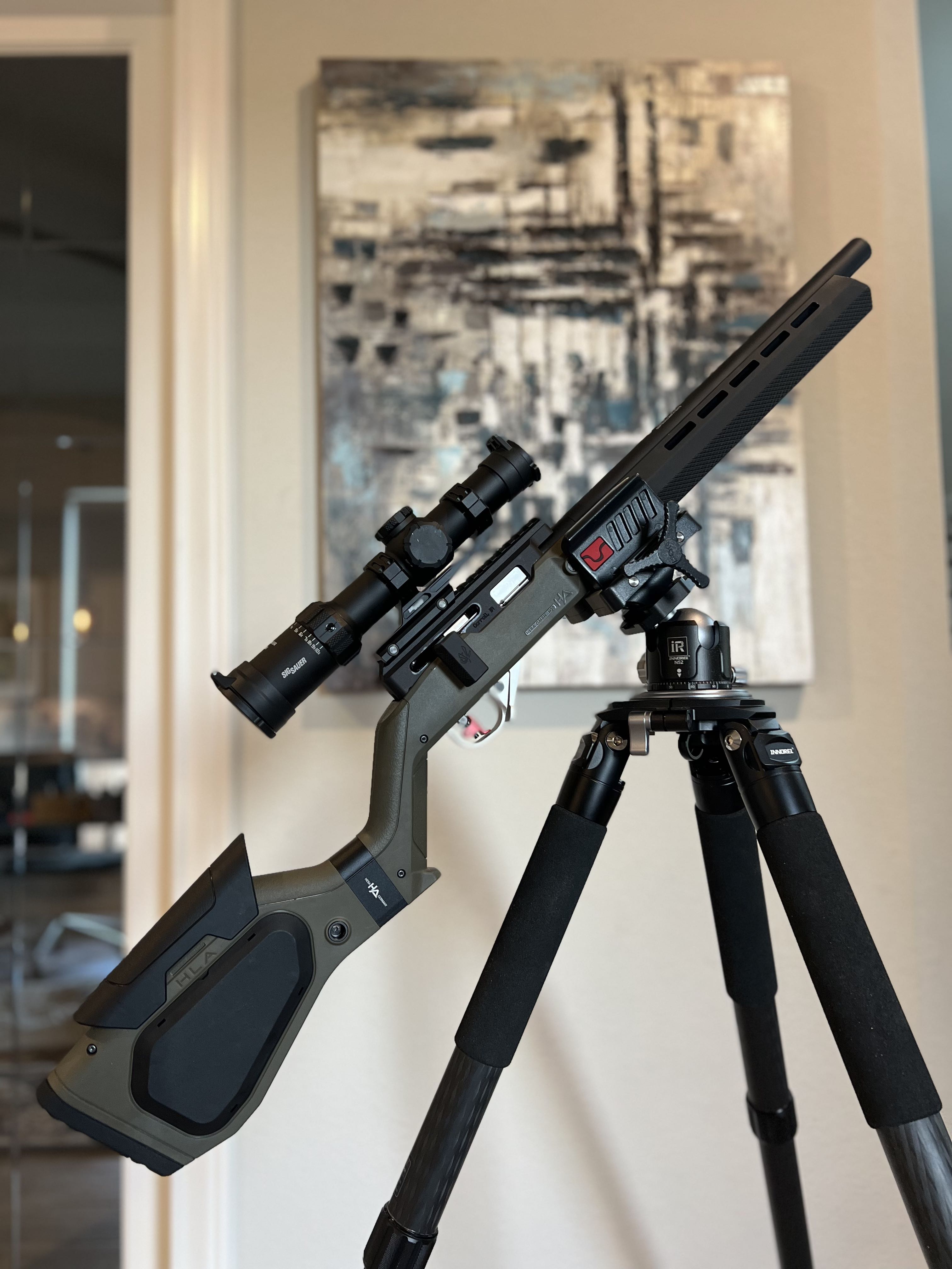 Volquartsen Summit with a 9” Barrel with an 8” Muzzle Brake from Gemtech | Scrolller