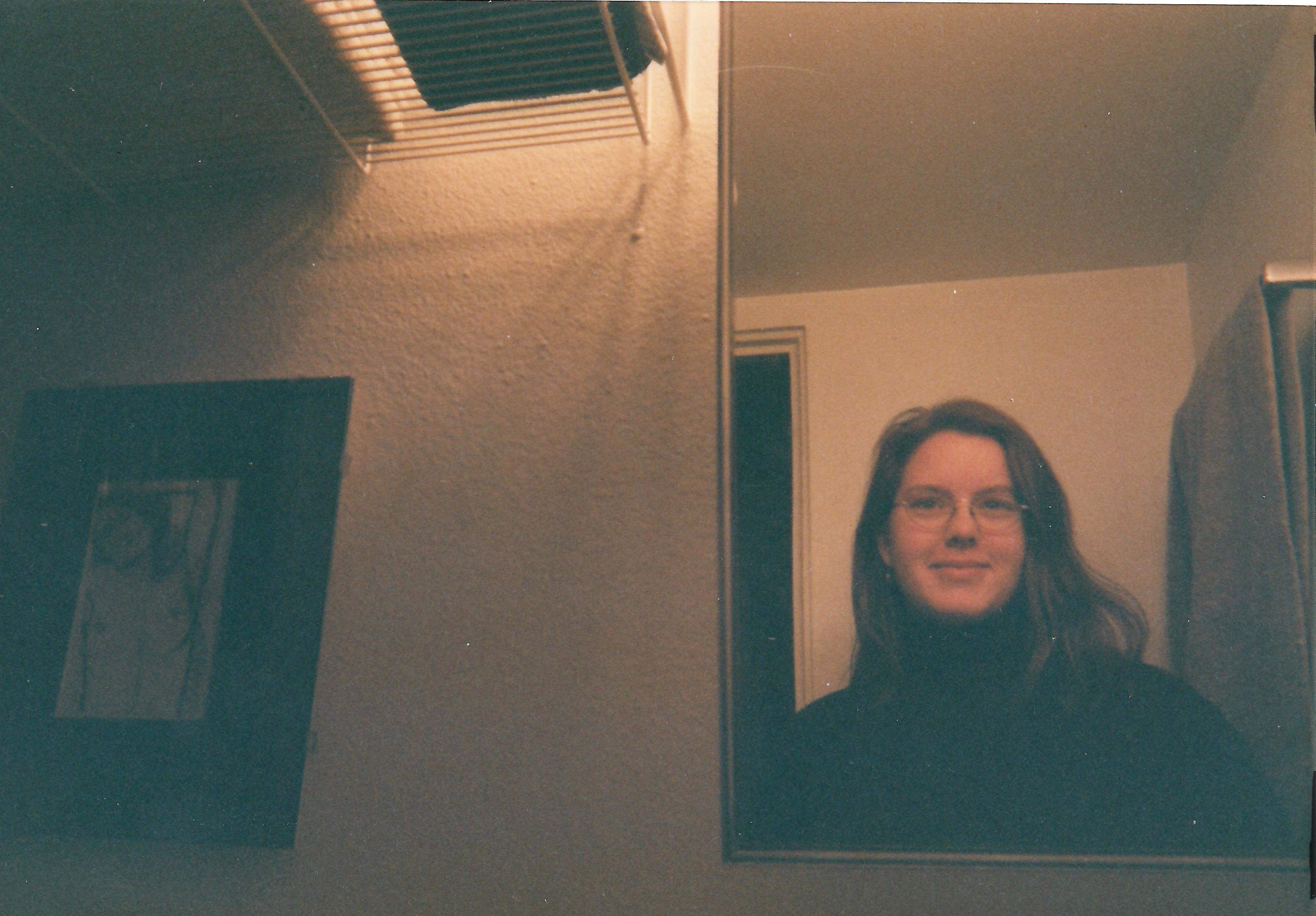 old school selfie in 1990! | Scrolller