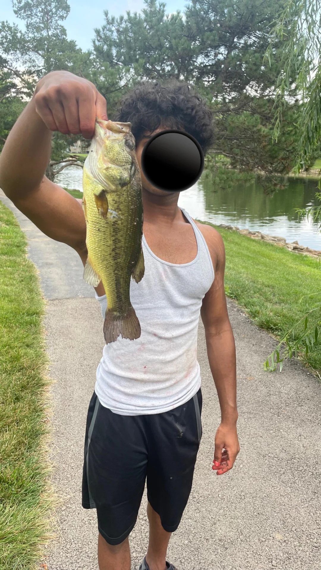 Caught a bass on the last cast from a day of catfishing | Scrolller