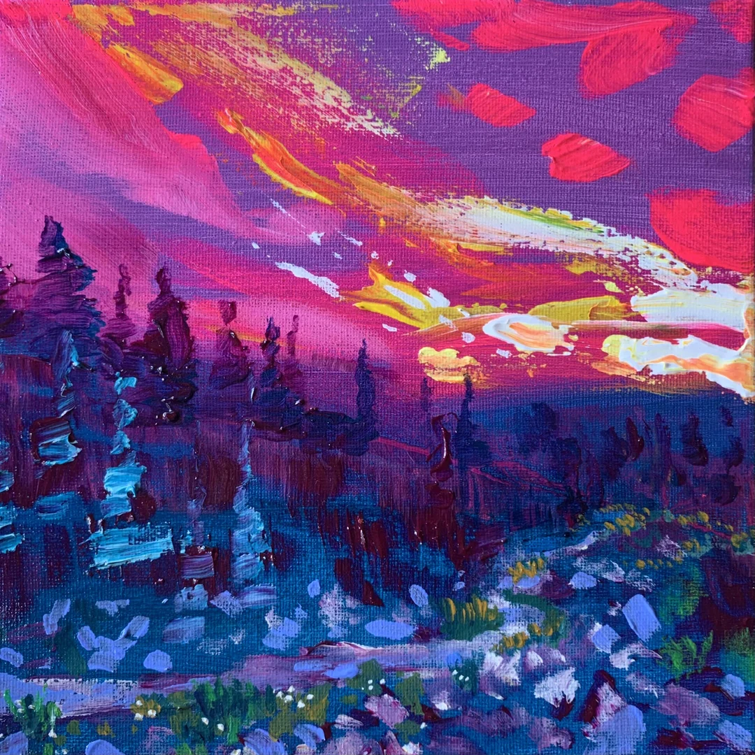 Hiking at Dusk | Scrolller