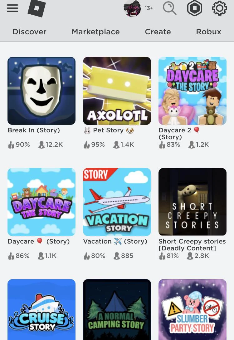 Discover more like Roblox: What happened to all the genuinely well built Roblox Story games ...