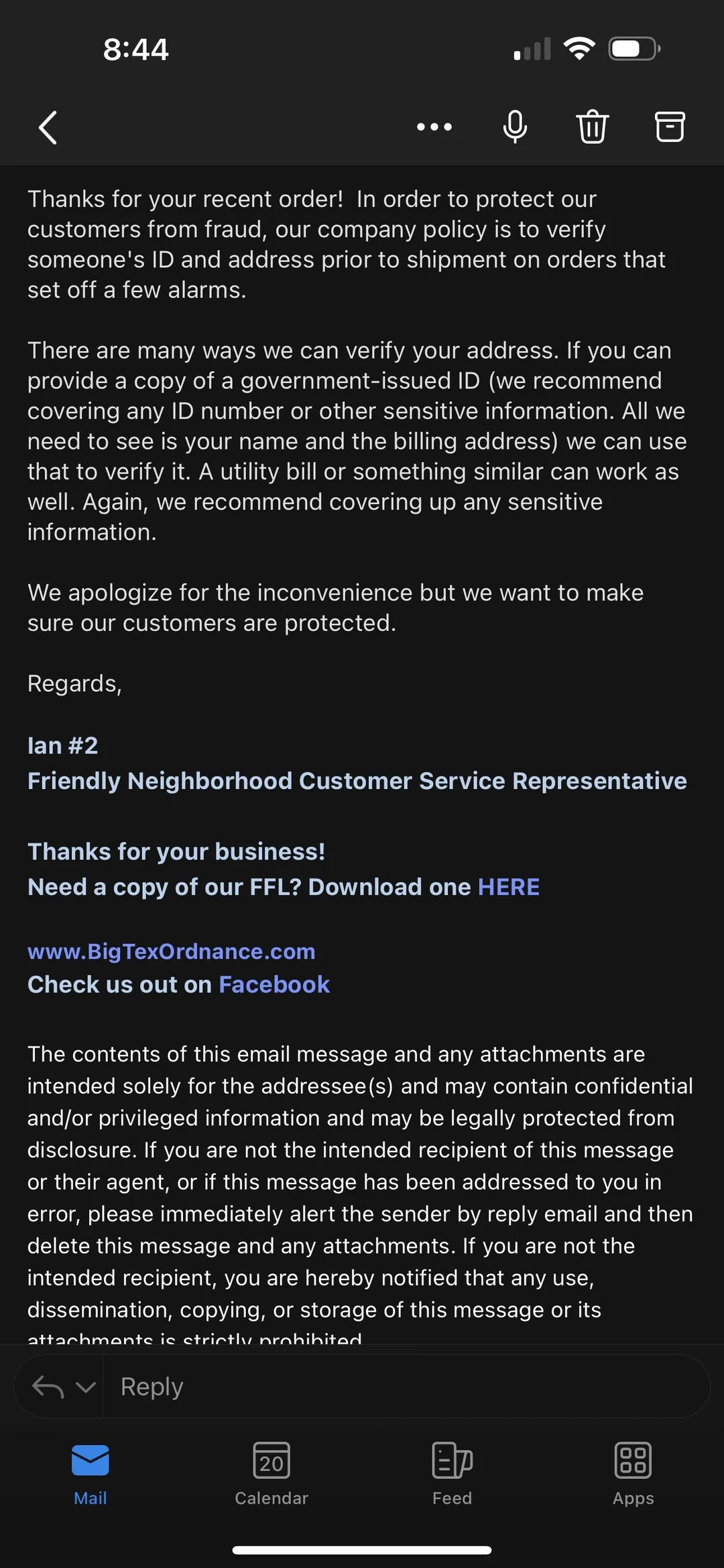 Big Tex Ordinance is this normal? | Scrolller