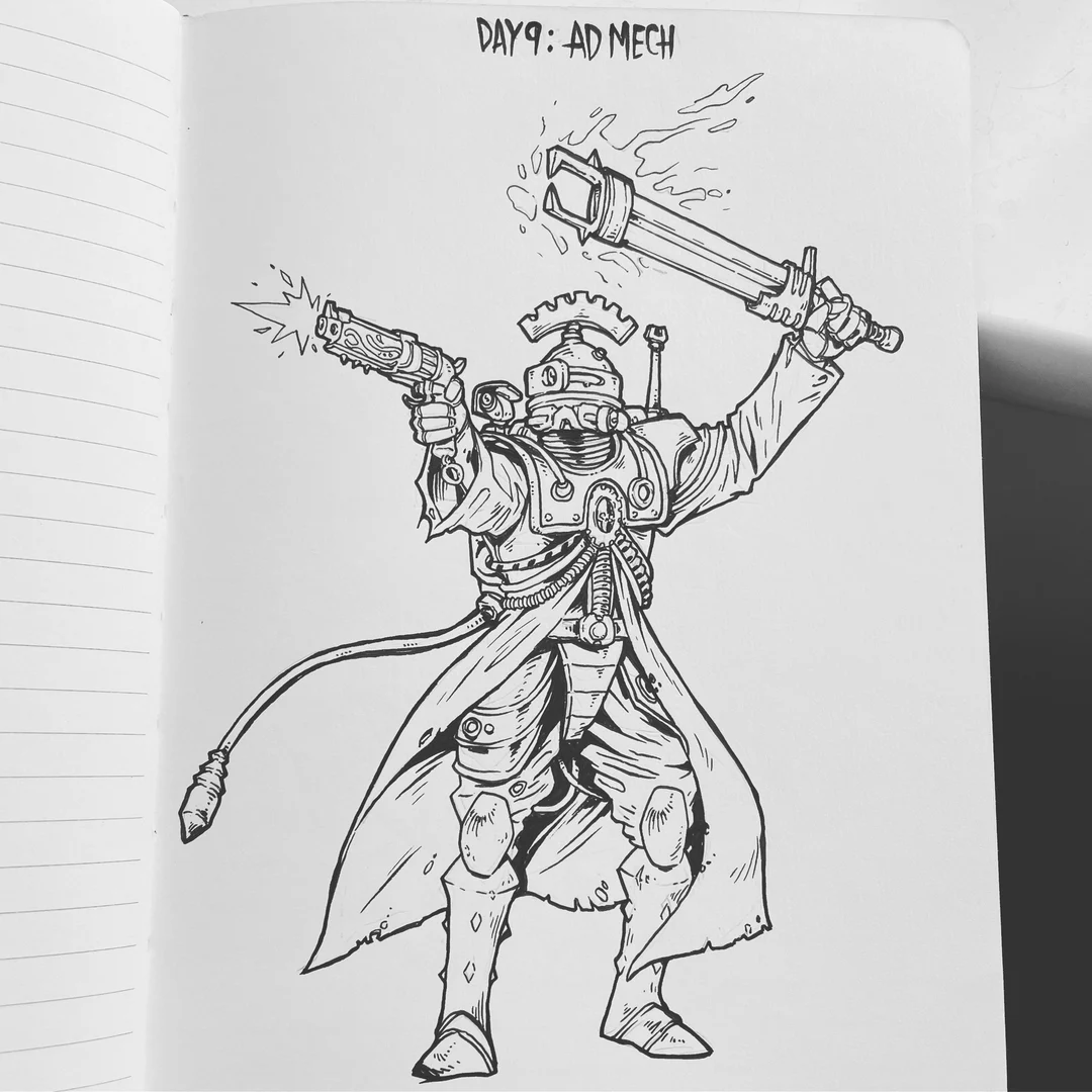 Day 9: Ad Mech#40daysof40k | Scrolller