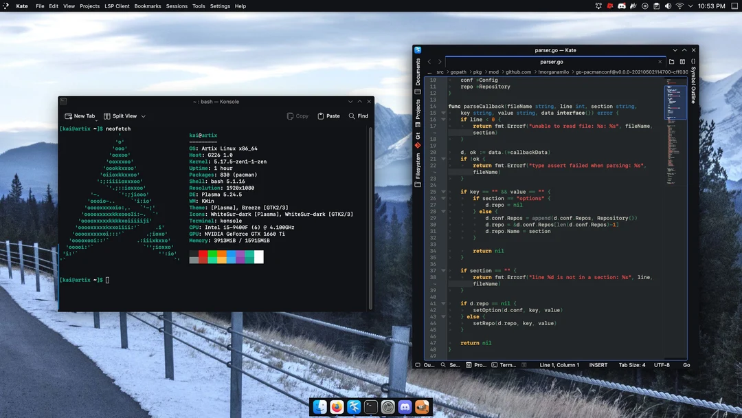 [kde] switched from arch to artix | Scrolller