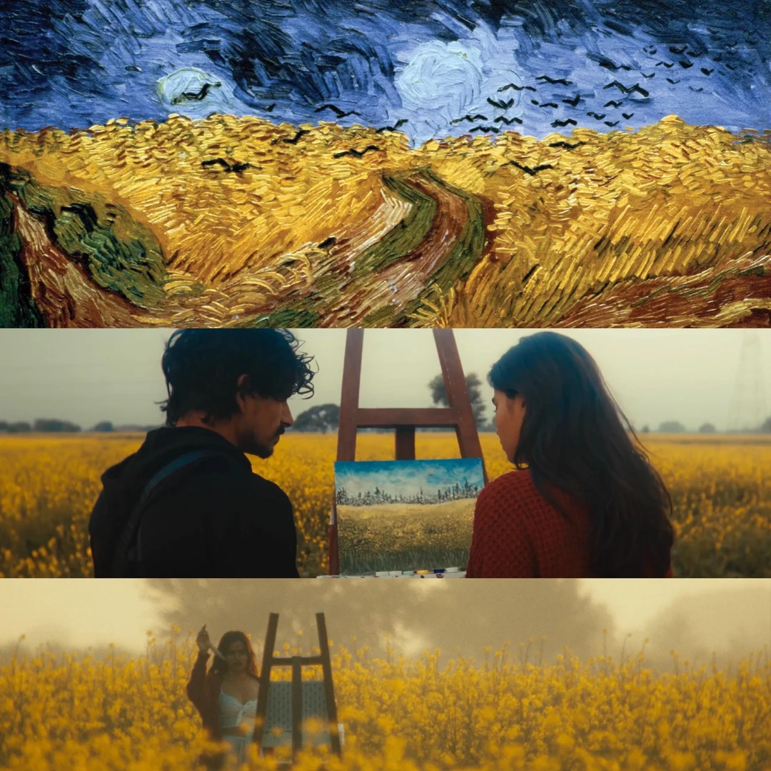 We took Vincent Van Gogh’s painting for look development of our film | Scrolller