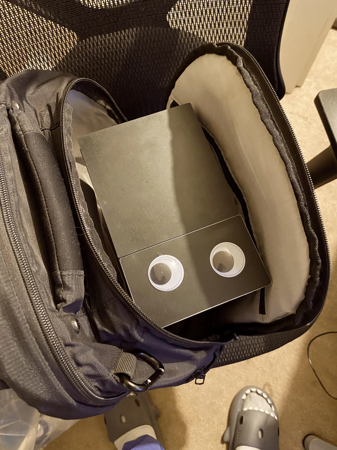 House flooded, PCs first backpack trip! | Scrolller