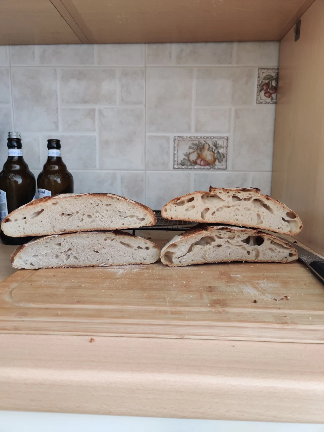 Help with identifying issue with my bread. More info in the comments | Scrolller
