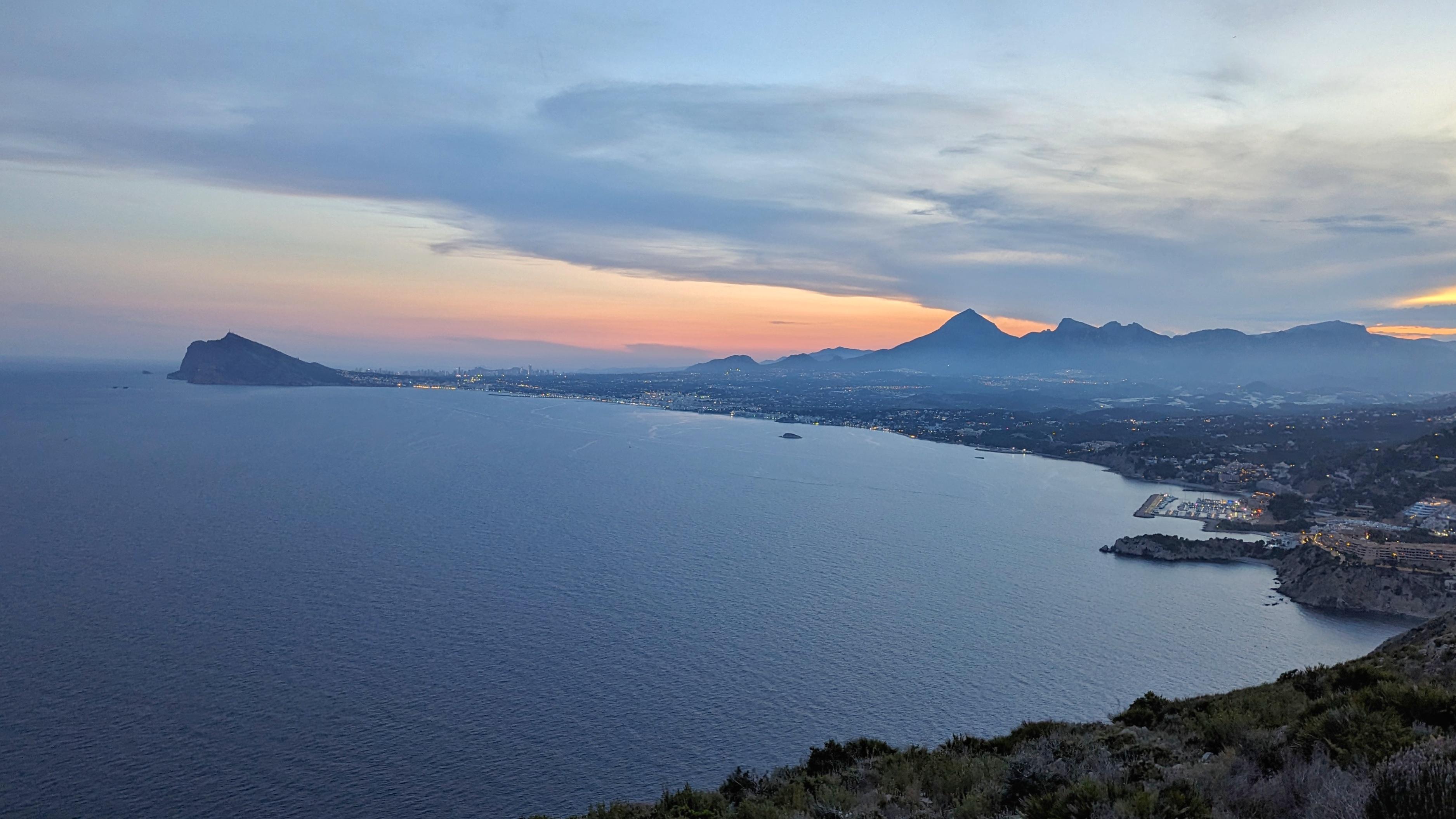 Sunset over the Costa Blanca, Spain | Scrolller