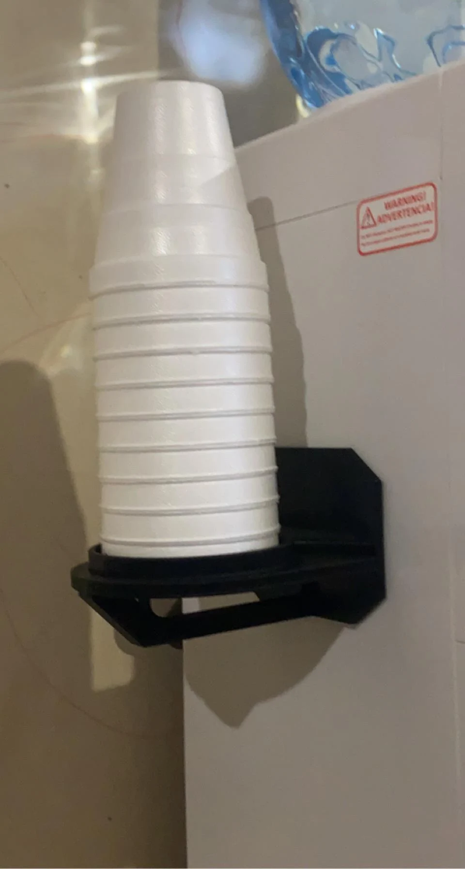Totally over engineered foam cup holder for a water dispenser. | Scrolller